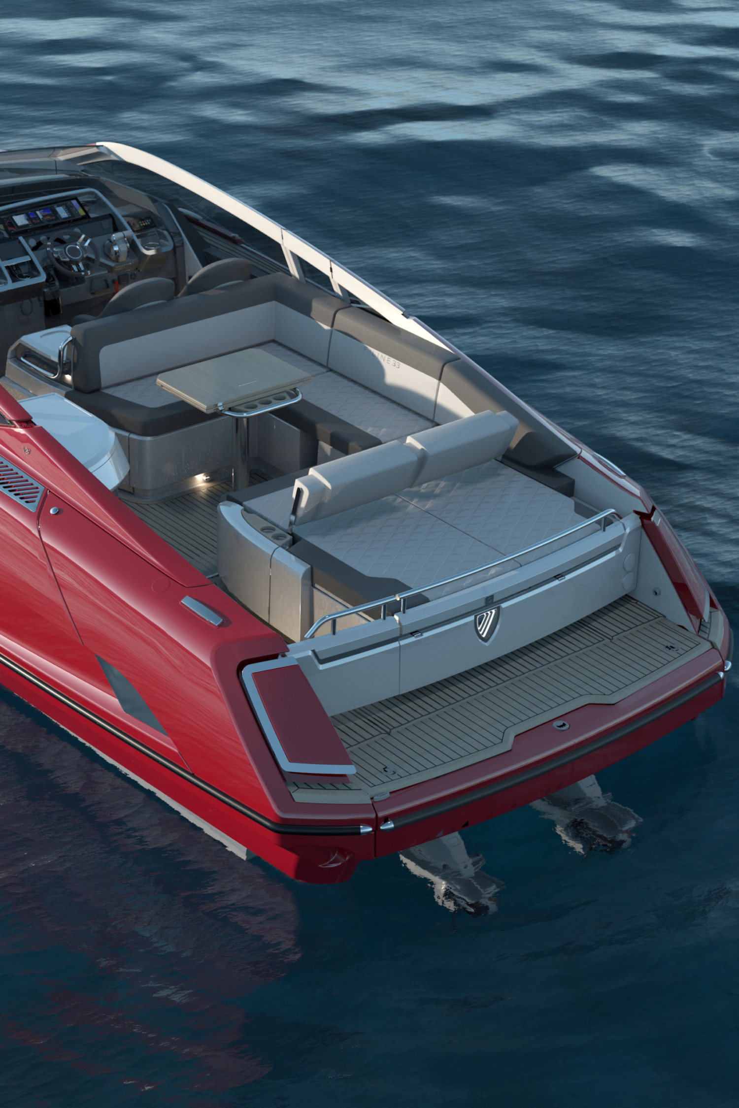 Fairline Yachts’ unveils alternative F//LINE 33 layout | Fairline